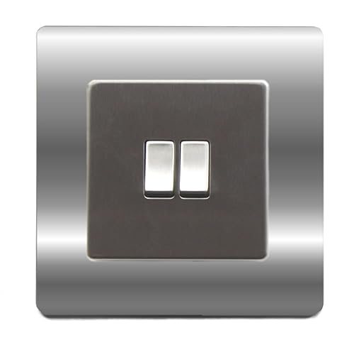 SINGLE LIGHT SWITCH COVER SURROUND COLOURED ACRYLIC DECORATIVE PERSPEX ...