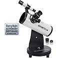 Amazon.com : Celestron – 76mm Cometron FirstScope – Compact and Portable Tabletop Dobsonian ...
