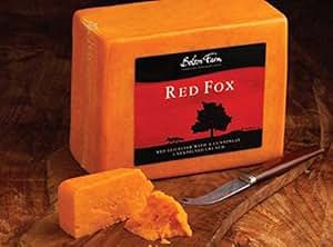 Red Fox Cheese by Belton Farm (5 Lb Block) Red Leicester: Amazon.com ...