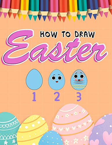 How to Draw Easter: Easy Step-by-Step Instructional Guide on How to ...
