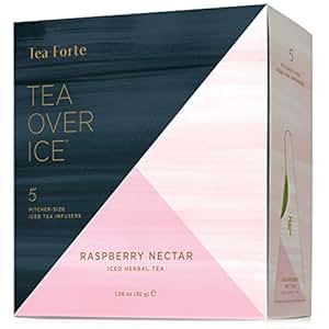 Amazon.com : Tea Forte TEA OVER ICE Blends, Five Iced Tea Infusers ...