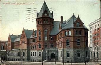 Amazon.com: Public Library Buffalo, New York Original Vintage Postcard ...