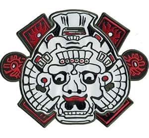 Amazon.com: Anarchy Mayans MC Centerpatch Maya Head Biker Iron on Patch ...