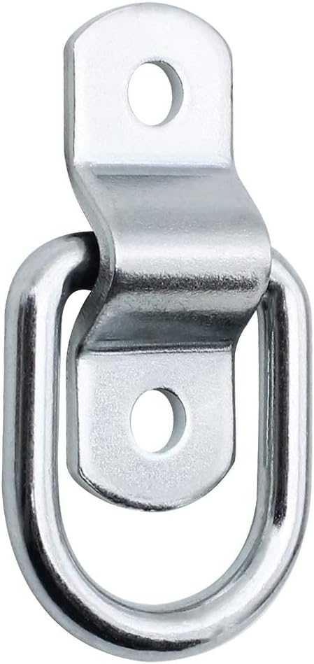 RtottiM 4 Pcs D Ring Lashing Point Heavy Duty D Ring Hooks Tie Down ...