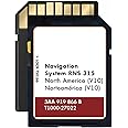 Amazon.com: Latest V10 RNS 315 GPS Navigation SD Card Updated North ...