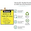 MAXBEAR Galaxy Note 20 Ultra Battery, 5000mAh 3.85V Li-Polymer ...