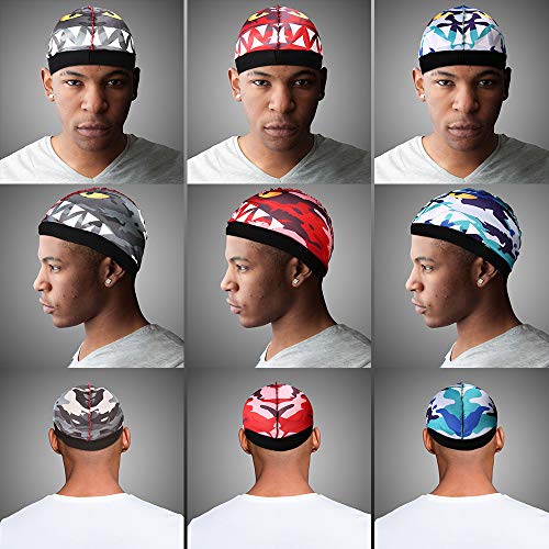 Premium Silky durag & Wave Cap(Multi Colors),Designer Durag With Long ...