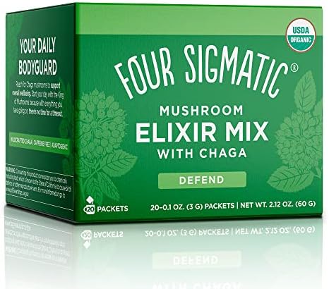 Four Sigmatic - Chaga Mushroom Elixir Mix 20 Packet(S) 146606 price in UAE | Amazon UAE ...
