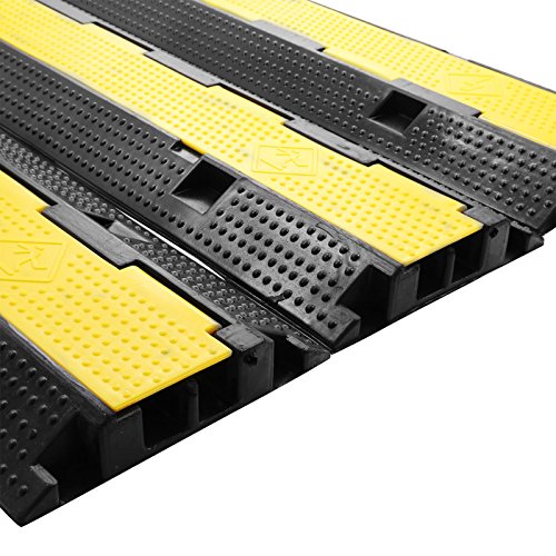 OrangeA 3 Pack Channel Rubber Cable Protector 2 Channel Speed - Want It All