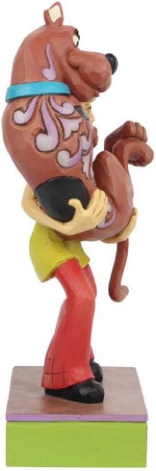 Scooby-Doo Enesco Shaggy Holding Scooby Ruh-Roh Figure – BigaMart