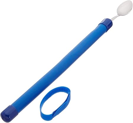 Sammons Preston Flexible Teaspoon with Foam Handle, Bendable Spoon with ...