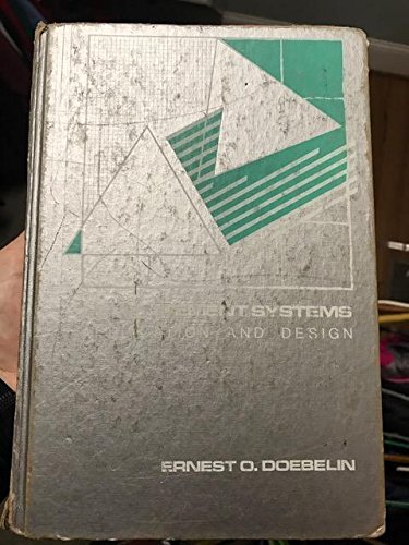 Measurement Systems: Application and Design : Doebelin, Ernest O ...