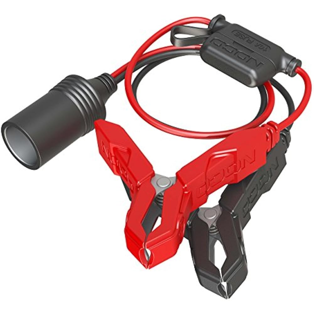 GC017 12V Adapter Plug Socket With Battery Clamp Automotive | eBay