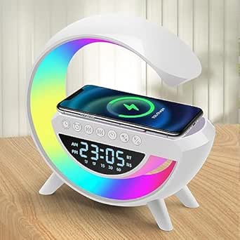 Buy Omeron Smart Sunrise Alarm Clock, G-Shape RGB Light Table Lamp with ...