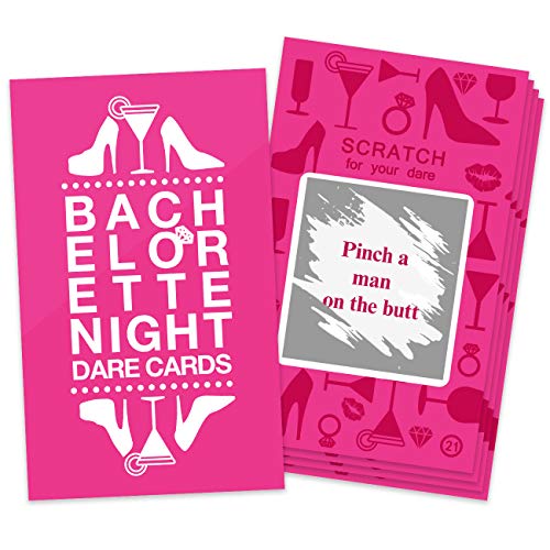 Bachelorette Party Game Night Dare Card - for Girls Night Out Activity ...
