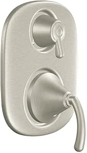 Moen TS4112BN-3330 Icon Moentrol Trim Kit with Valve, Brushed Nickel ...