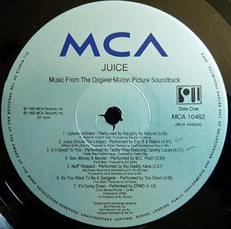 Juice (Original Motion Picture Soundtrack): Amazon.co.uk: CDs & Vinyl