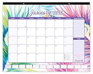 Amazon.com : bloom daily planners 2018 Calendar Year Desk or Wall ...