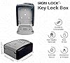 Iron Lock® - Wall Mount Key Lock Box with 4-Digit Combination ...