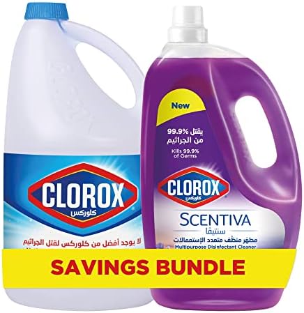 Clorox Bleach and Scentiva Savings Bundle (Clorox Bleach Liquid ...