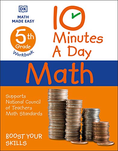 10 Minutes a Day Math, 5th Grade: DK: 9780744031409: Amazon.com: Books