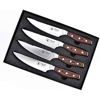 Amazon.com: 6 LONGHORN STEAKHOUSE STEAK KNIVES New! ~ BBQ Kitchen ...