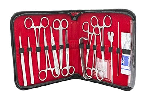 22 PCS ADVANCED ANATOMY & BIOLOGY MEDICAL STUDENTS DISSECTION KIT WITH ...