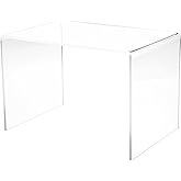 Amazon.com: Plymor Clear Acrylic Rectangular Display Riser, 8 inch ...