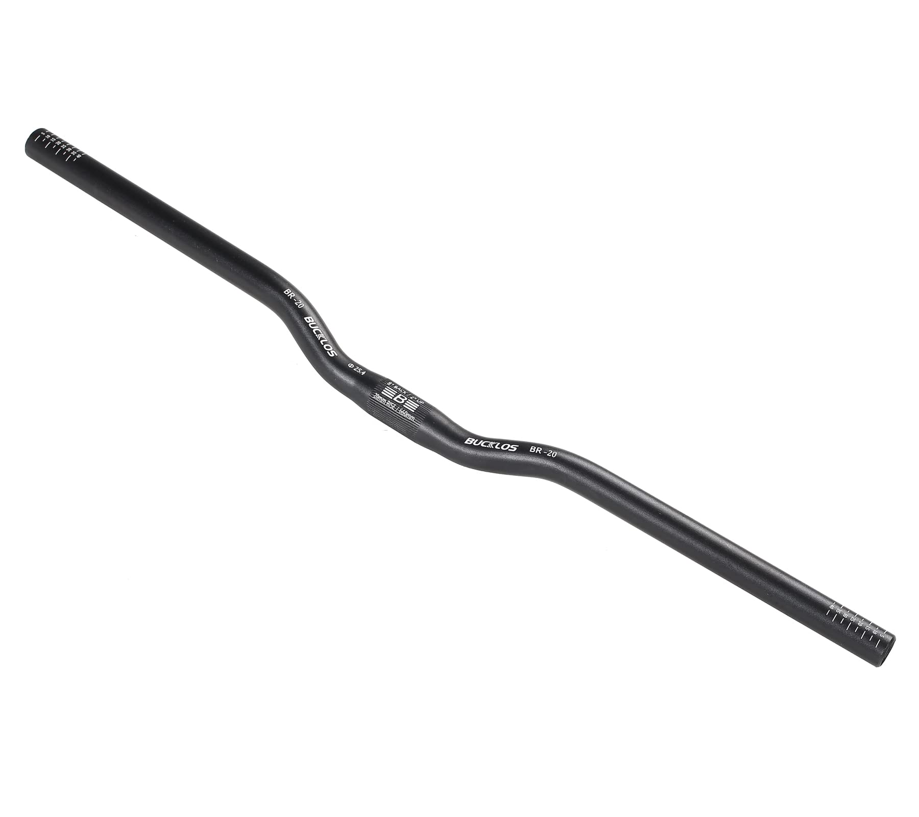 Mua BUCKLOS 25.4mm Mountain Bike Handlebars Rise 20/40/60/100mm ...