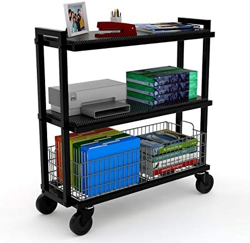 Atlantic Modular Mobile Storage Cart System, with Interchangeable ...