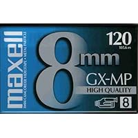 Amazon.com: Maxell GX-MP Metal Particle PG-120 Video Cassette Tape for 8mm Camcorder : Electronics