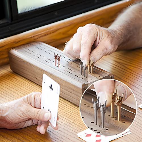 9 Pieces Funny Metal Cribbage Pegs for 1/8 Holes Unique Tapered ...