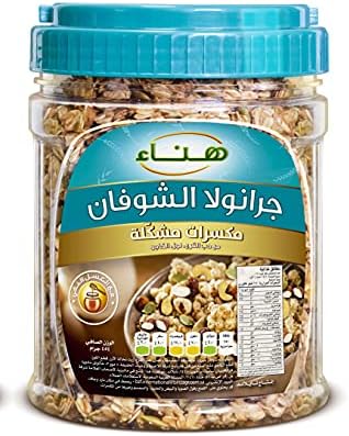HANAA Oats Granola Nut Mix, 454g - Pack of 1 price in Saudi Arabia | Amazon Saudi Arabia ...