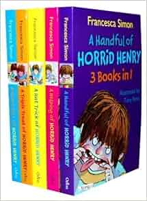 Francesca Simon'S Horrid Henry 15 Titles In 5 Books Collection Set ...