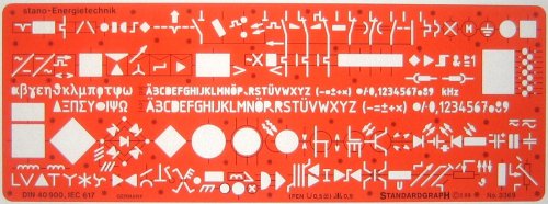 Buy Electrical and Electronic Installation Symbols Drawing Template ...