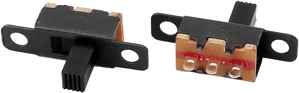 sourcingmap 10Pcs 2 Position 3P SPDT Toggle Slide Switch On-Off PCB for DIY Making Model – BigaMart