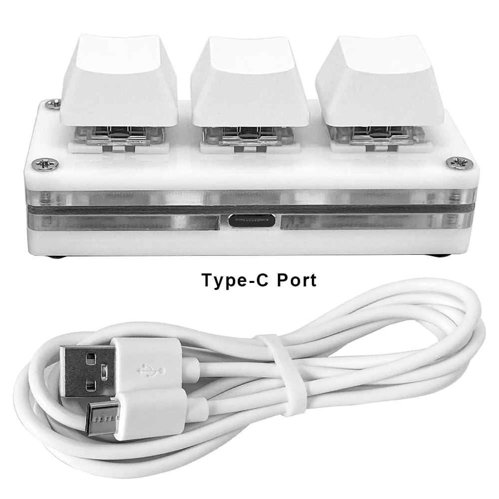 Mua Mini 3-Key Macro Keyboard One-Handed Mechanical Gaming Keypad ...