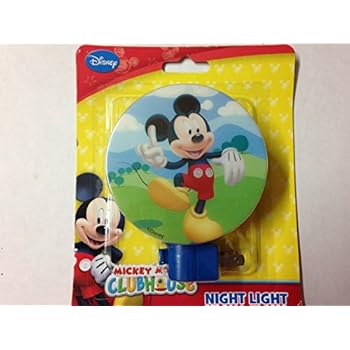 Disney Wraparound LED Shade Night Light (Mickey Mouse Clubhouse ...