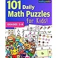 101 Daily Math Puzzles for Kids!: For Students in Grades 3-8: Math ...