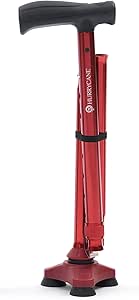 Amazon.com: HurryCane HCANE-RD-C2 Freedom Edition Foldable Walking Cane ...