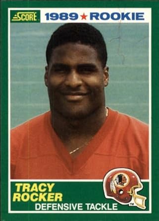 Amazon.com: 1989 Score Football Card #253 Tracy Rocker Mint ...