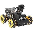 Amazon.com: HIWONDER Raspberry Pi 5 4GB AI Vision Robot Car Kit Mecanum Wheels Robot, 2DOF HD ...