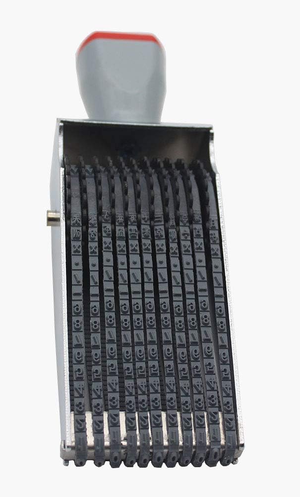 Date Stamp,Numbering Stamp Date Arabic Numerals Design 11 Digits ...