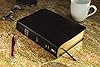 KJV, Amplified, Parallel Bible, Large Print, Bonded Leather, Black, Red ...