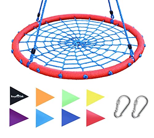 Giant 40 Inch Spider Web Tree Swing, 600 lb Weight Capacity, Durable ...