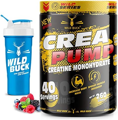 سعر WILD BUCK Crea Pump Zero Sugar, Zero Carbs, Zero Calories Pure ...