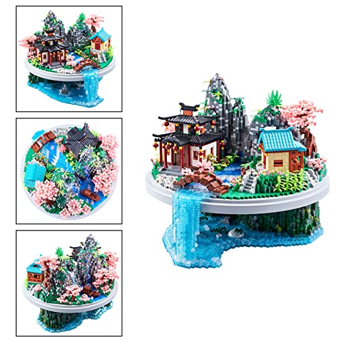 Peachtree Micro Blocks for Adults Mini Bricks Decorative Models Kit, a Chinese Ancient Famous ...