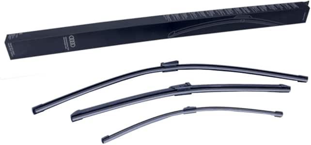 Original Q7 Juego de limpiaparabrisas, escobillas delanteras y traseras ...