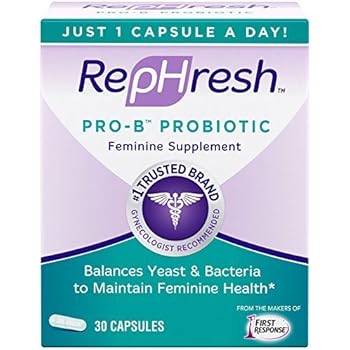 Amazon.com: RepHresh Pro-B Vaginal Probiotic Feminine Supplement One ...