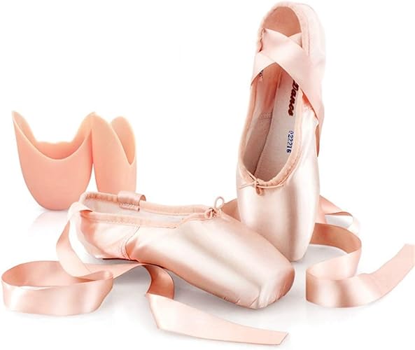 Chaussons de Danse Classique Fille D'intérieur Chaussures de Ballet ...